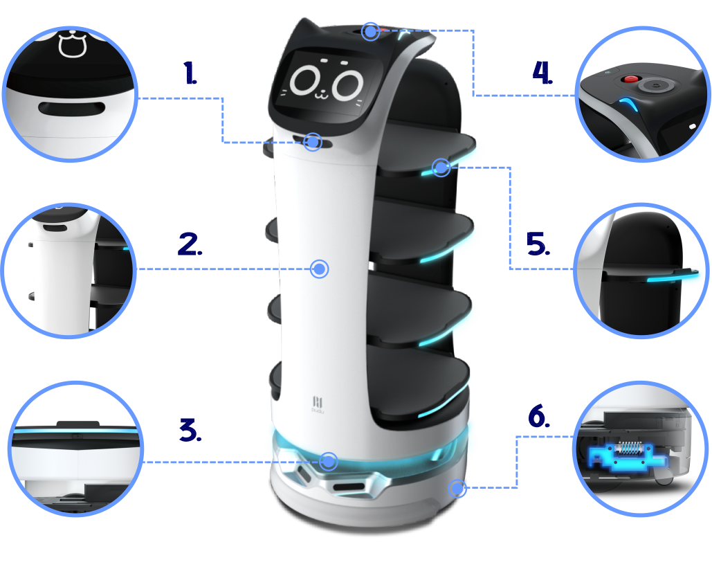 BellaBot - An Innovative Delivery Robot - Visal Robotics