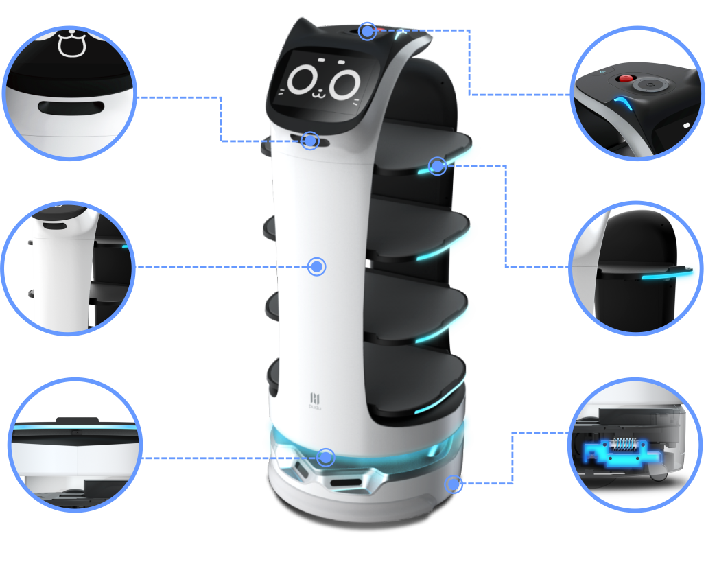 BellaBot - An Innovative Delivery Robot - Visal Robotics